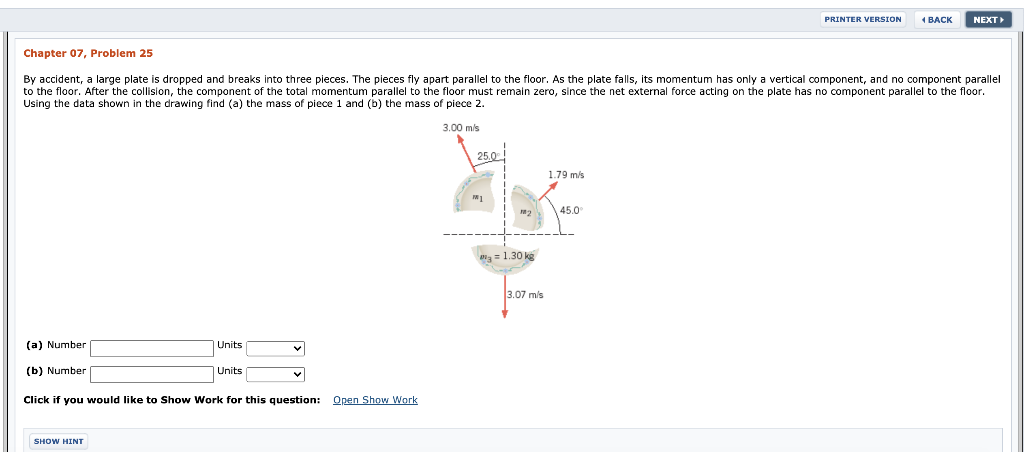 Solved PRINTER VERSION 4 BACK NEXT Chapter 07, Problem 25 By | Chegg.com