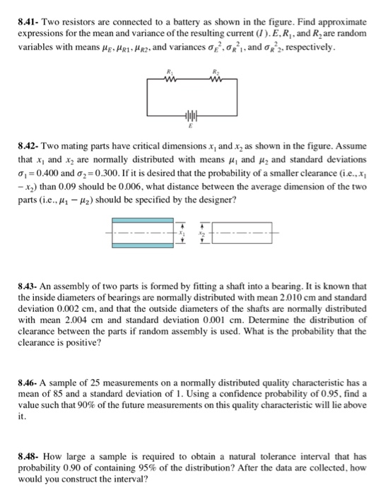 Solved Chapter 8: Process and Measurement System Capability | Chegg.com