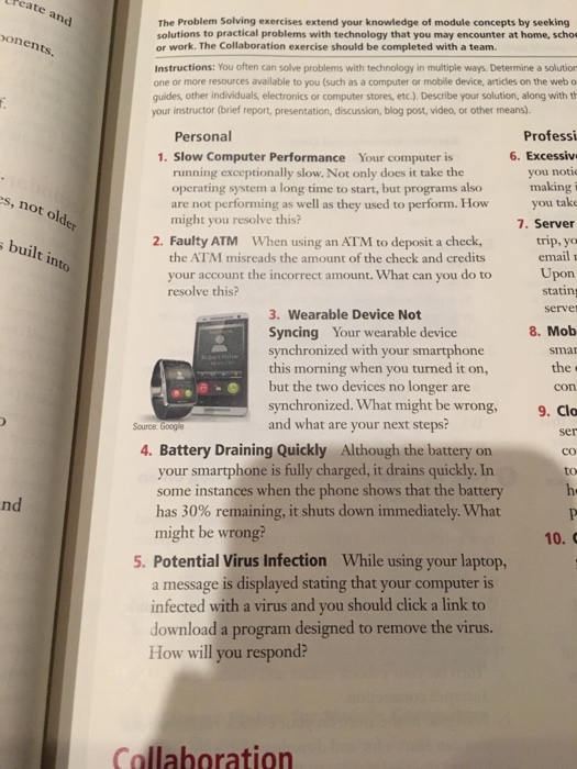 Solved Peate and The Problem Solving exercises extend your | Chegg.com