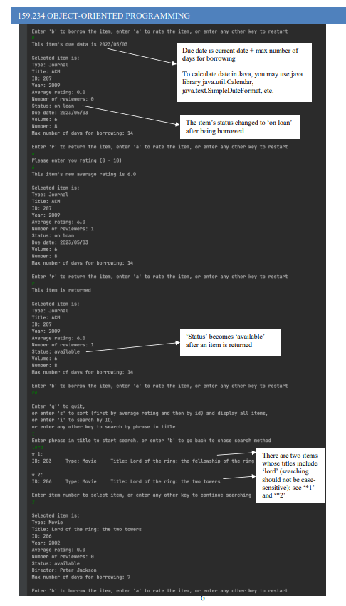 Solved Using Java And Object Oriented Programming How Do I