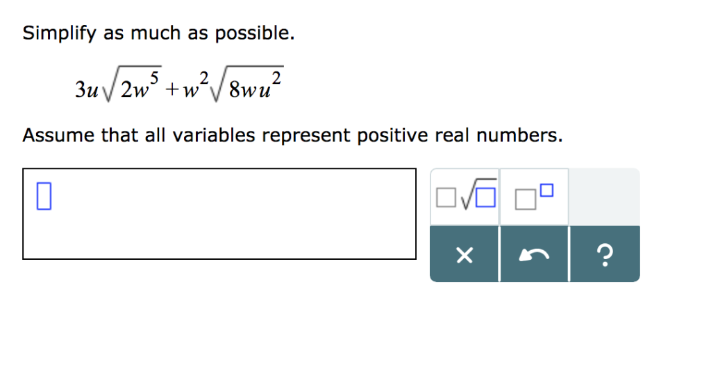 Solved Simplify as much as possible. Assume that all | Chegg.com