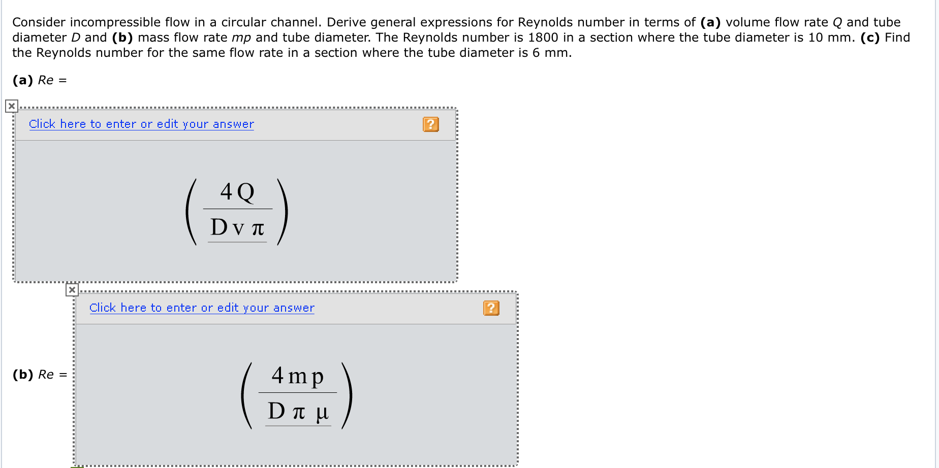 Solved Consider incompressible flow in a circular channel. | Chegg.com