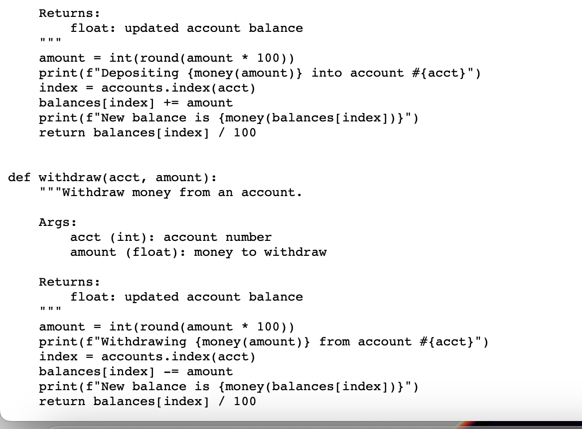 Solved "" "Bank of JMU simulation. This code is nothing like | Chegg.com