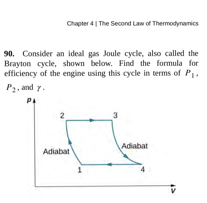 Solved Chapter 4 | The Second Law of Thermodynamics 90. | Chegg.com