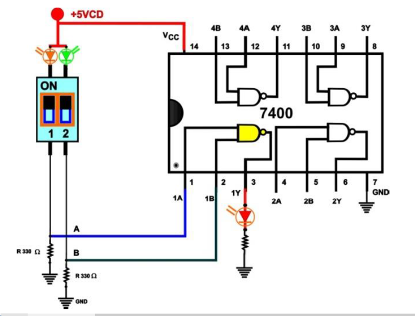 Solved Obtain the circuit shown in the figure, and check the | Chegg.com
