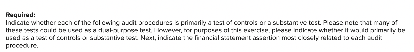 Solved Required: Indicate whether each of the following | Chegg.com