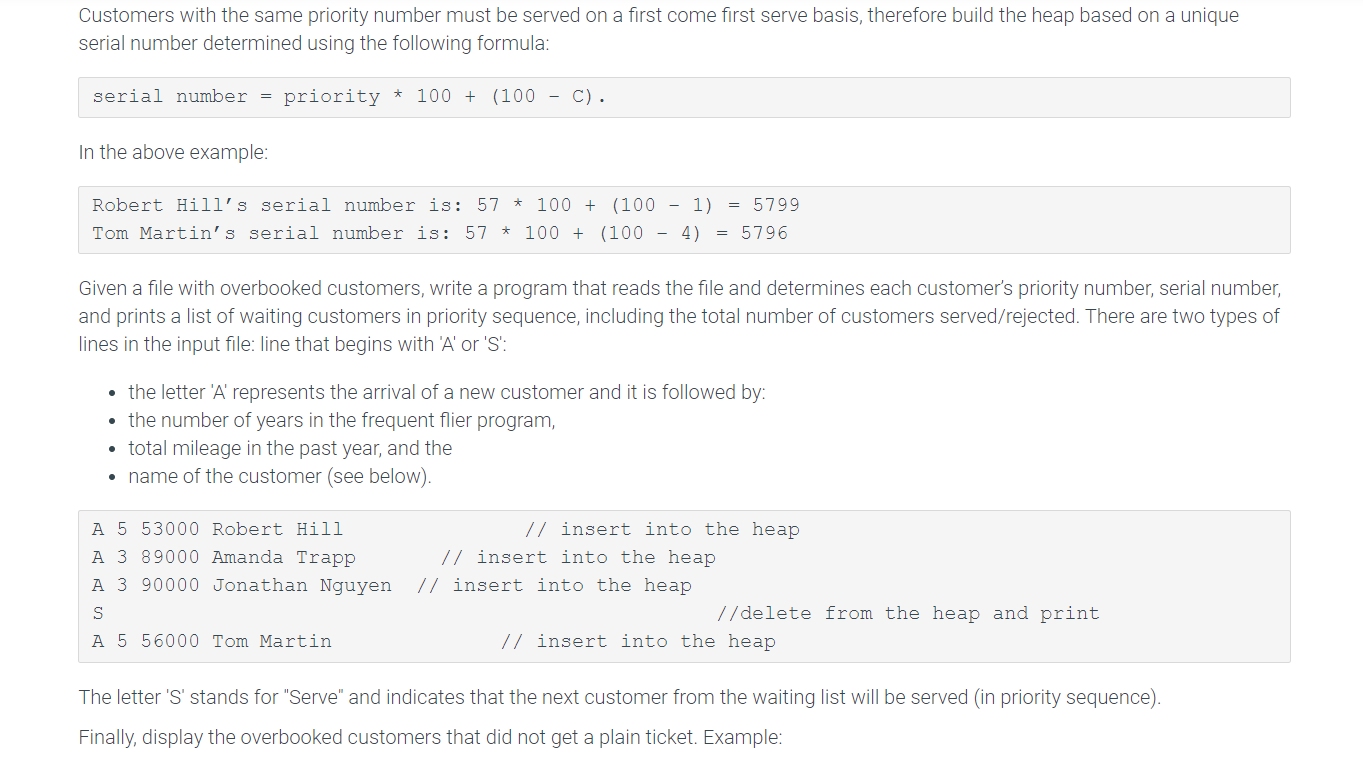 10.10 Lab*: Heap ADT Now that you have a working | Chegg.com