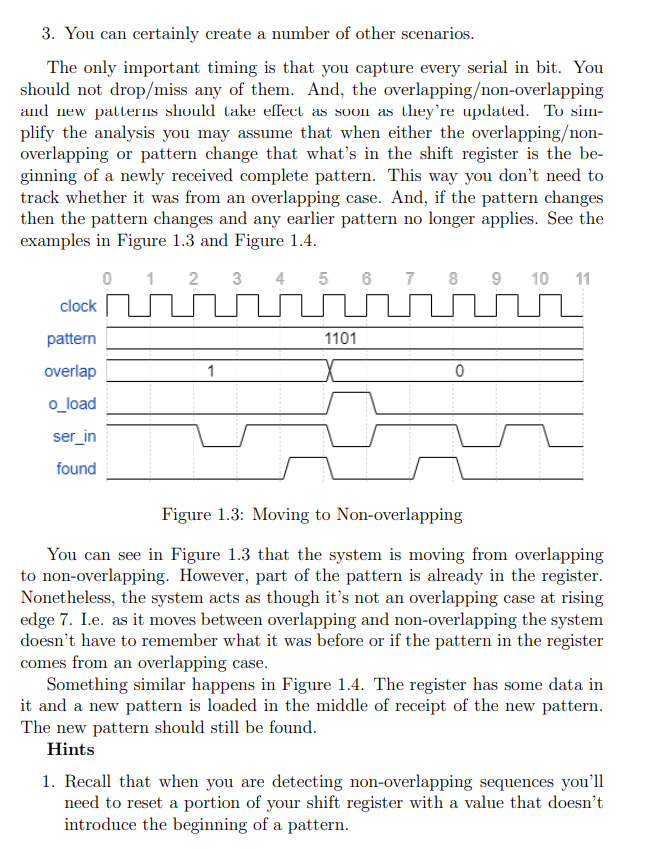 Question 1. Design a programmable sequence detector. | Chegg.com