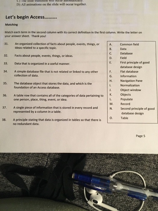 Solved Match each term in the second column with its correct | Chegg.com