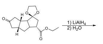 Solved HO 1) LiAlH4 2) H20 H 0 | Chegg.com