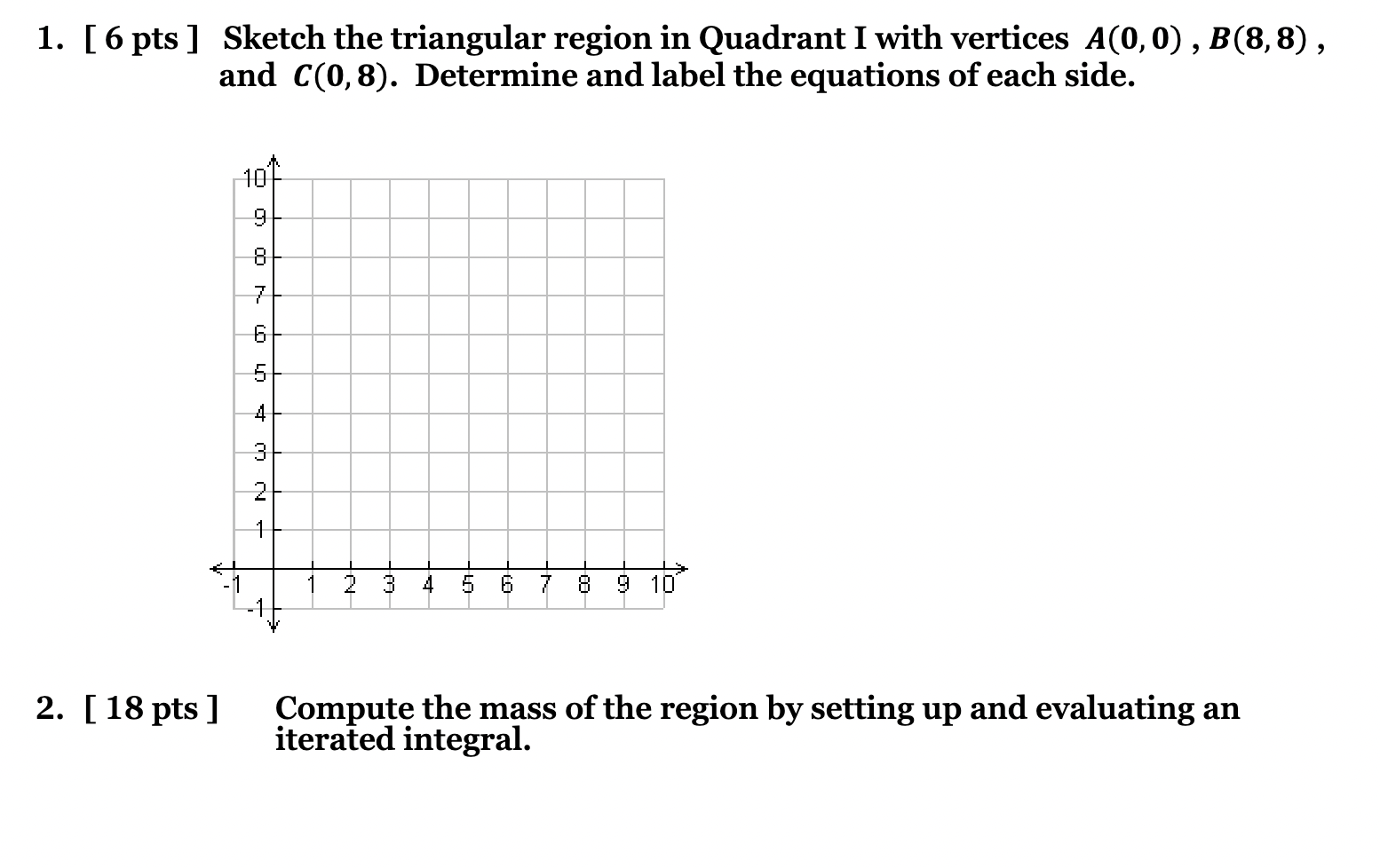 Solved Hello I need help solving these problems. For #2 I | Chegg.com