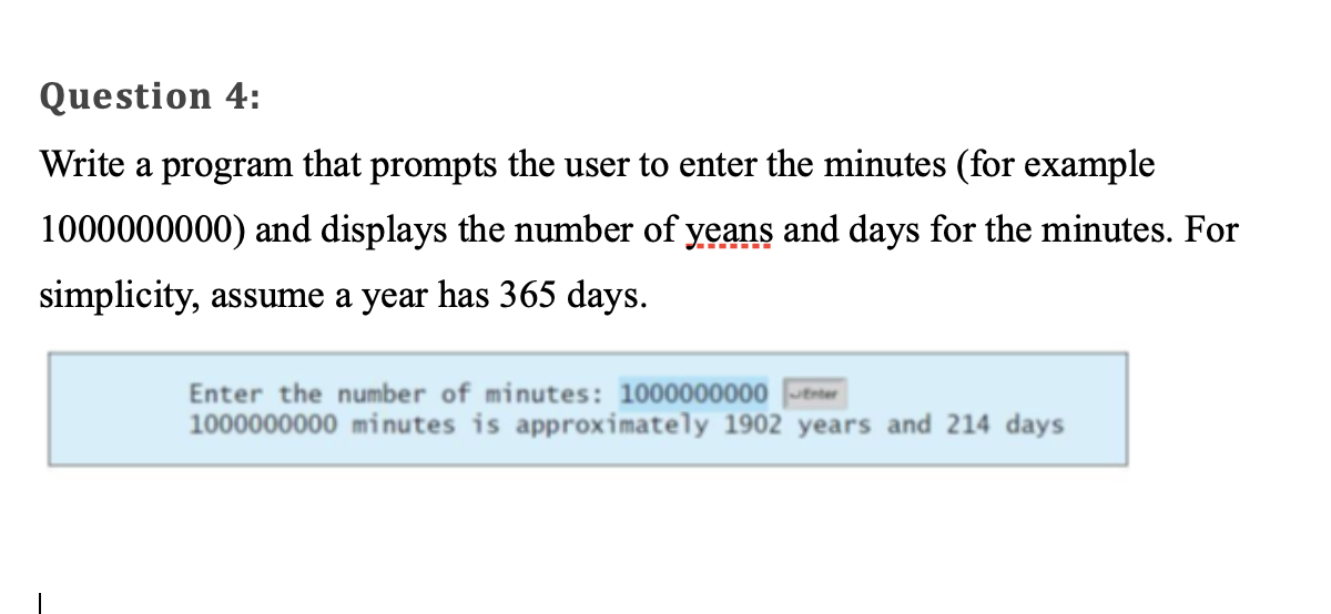 Solved Write a program that prompts the user to enter the | Chegg.com