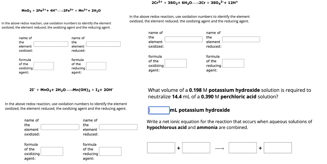 Solved chem 1 ﻿help | Chegg.com