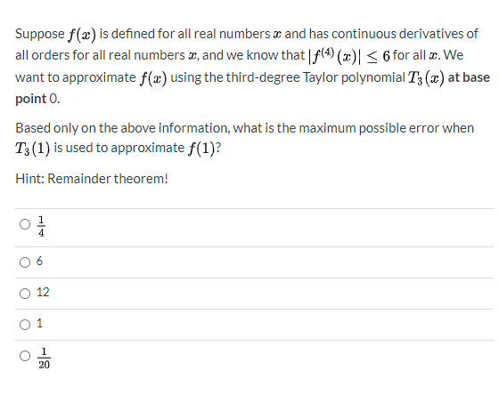 Solved Suppose f (x) is defined for all real numbers x and | Chegg.com