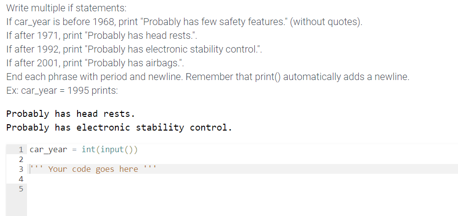 solved-write-multiple-if-statements-if-car-year-is-before-chegg