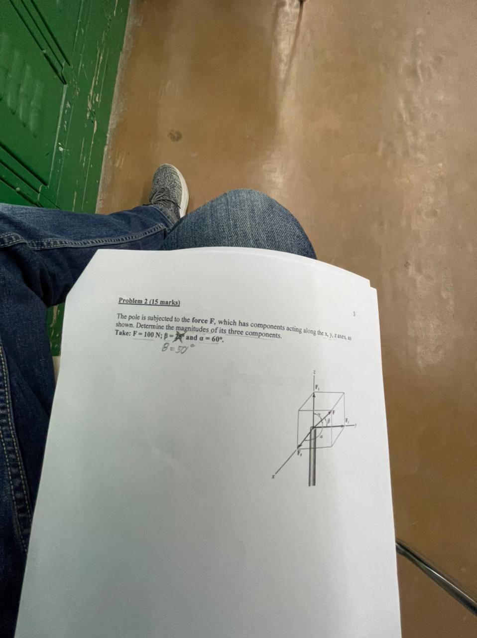 Solved Problem 2. (15 marks) The pole is subjected to the | Chegg.com Solved Problem 2. (15 marks) The pole is subjected to the | Chegg.com