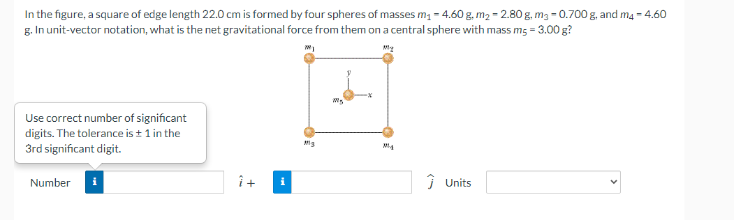 Solved In the figure, a square of edge length 22.0 cm is | Chegg.com