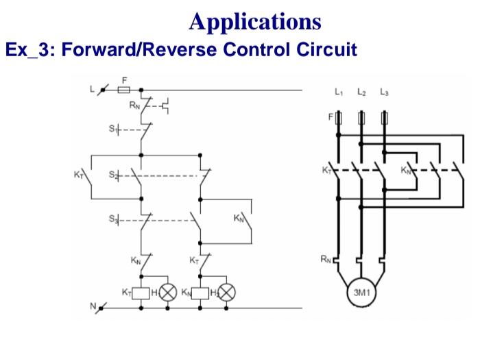 Solved Ex_3: Forward/Reverse Control Circuit | Chegg.com