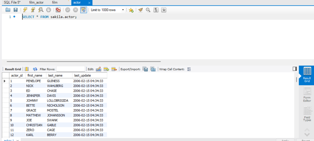 Solved 7.9 LAB-Query execution plans (Sakila) This lab | Chegg.com