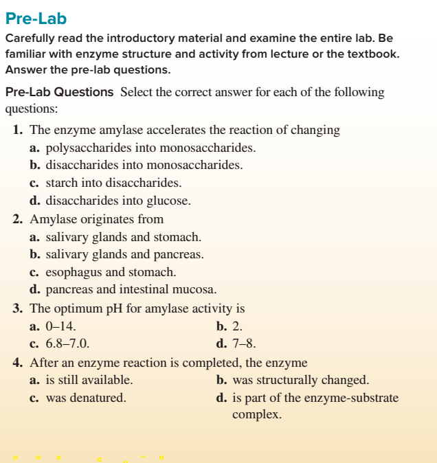 Solved Pre-Lab Carefully read the introductory material and | Chegg.com