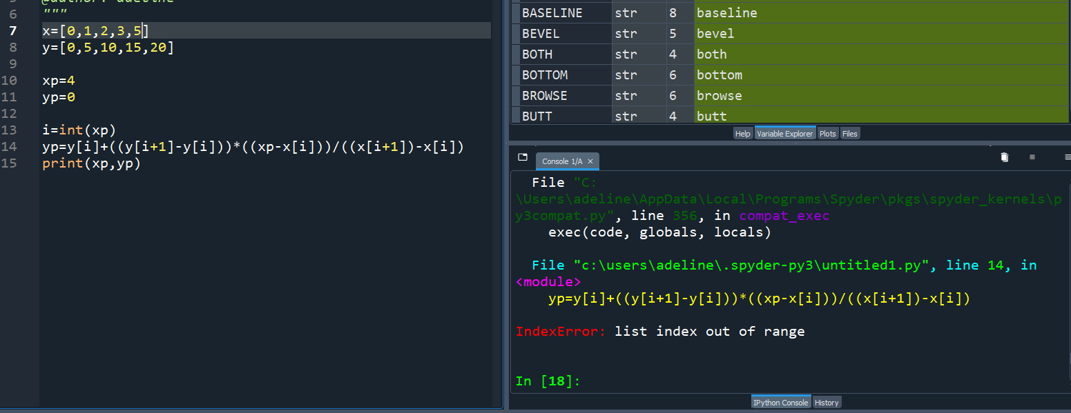 Solved Hello, can somebody help me with Interpolation in | Chegg.com