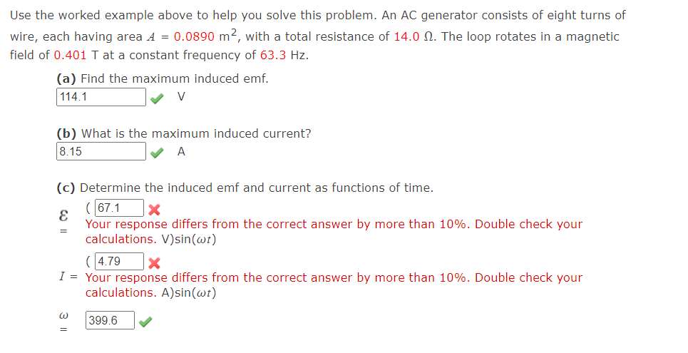 Solved se the worked example above to help you solve this | Chegg.com