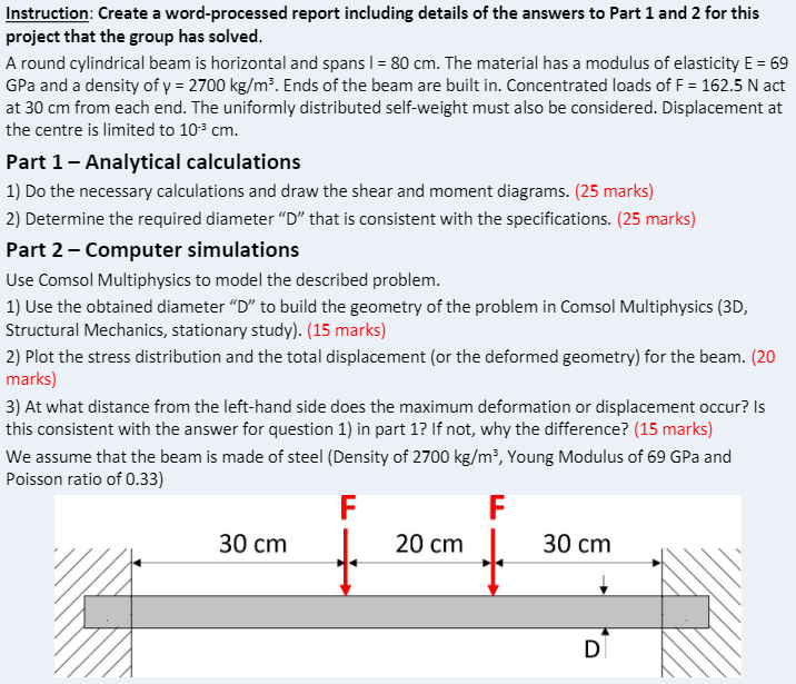 Solved Instruction: Create a word-processed report including | Chegg.com