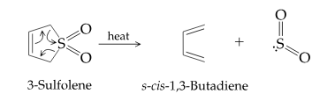 Solved Consider a Chemical reaction between Sulfolene and | Chegg.com