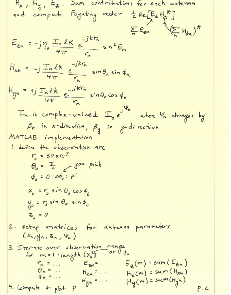 Solved Matlab code could you tell the equation about | Chegg.com