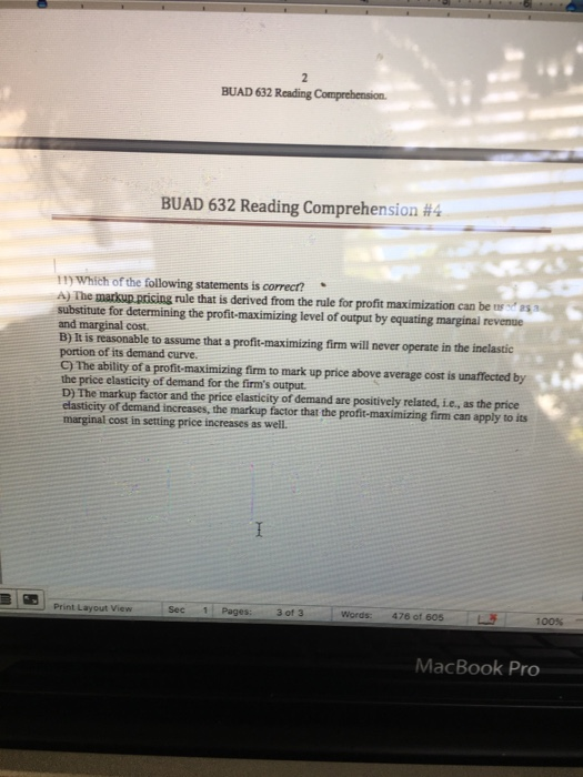 Solved AaBbCcDdEe Normal Text Box 1) The suggestion that a | Chegg.com