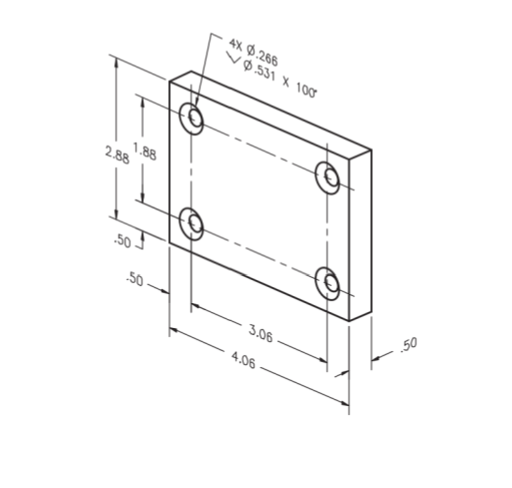 Solved Given the 3D model drawing, provide the necessary | Chegg.com