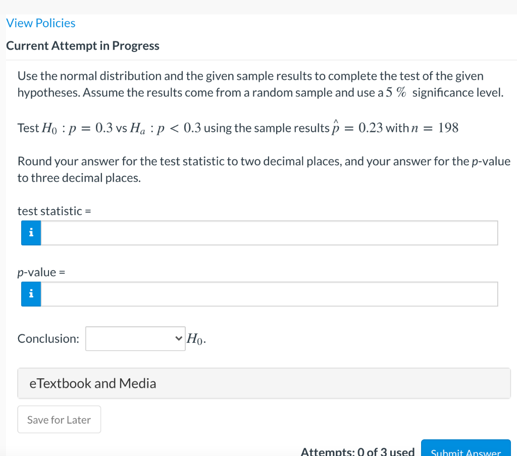 Solved View Policies Current Attempt in Progress Use the | Chegg.com