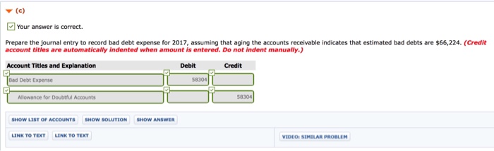 Solved Problem 8-2A (Part Level Submission) At December 31, | Chegg.com