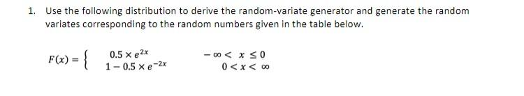 Solved Use the following distribution to derive the | Chegg.com