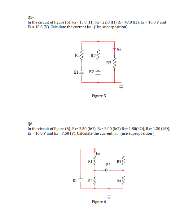 Solved Q4- In the circuit of figure (4); | Chegg.com