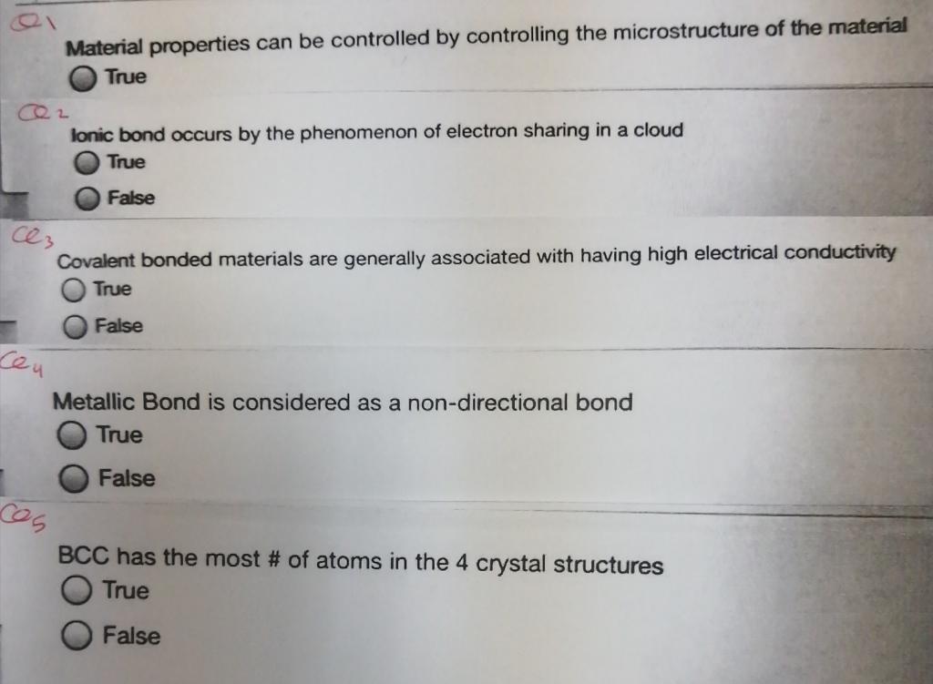 Solved Material properties can be controlled by controlling | Chegg.com