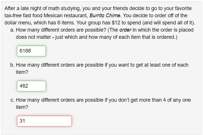Solved After a late night of math studying, you and your | Chegg.com