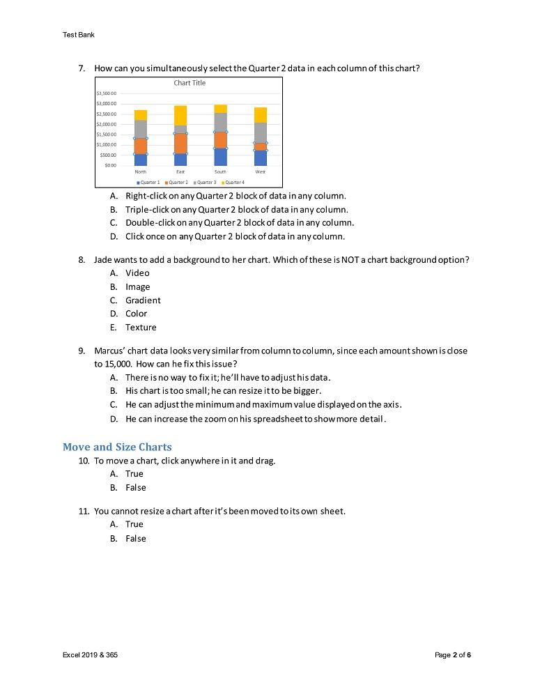 Solved Insert Charts 1. Why would this selection NOT work | Chegg.com