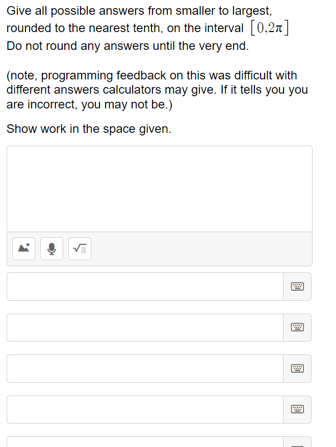 Give all possible answers from smaller to largest, | Chegg.com