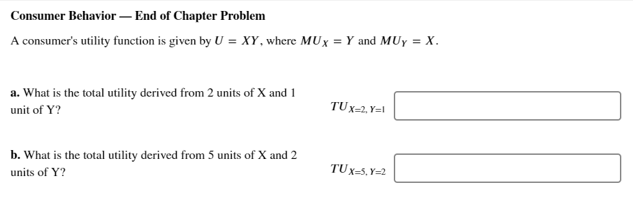 Solved Consumer Behavior – End of Chapter Problem A | Chegg.com