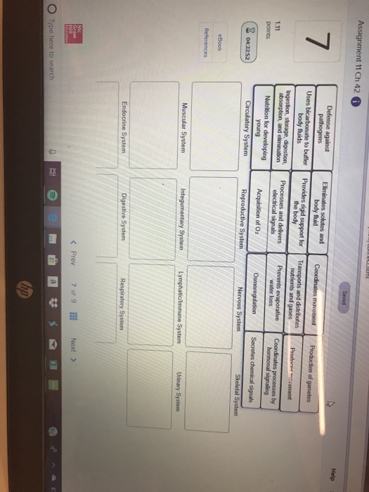 Solved Drag and drop each characteristic to the correct | Chegg.com