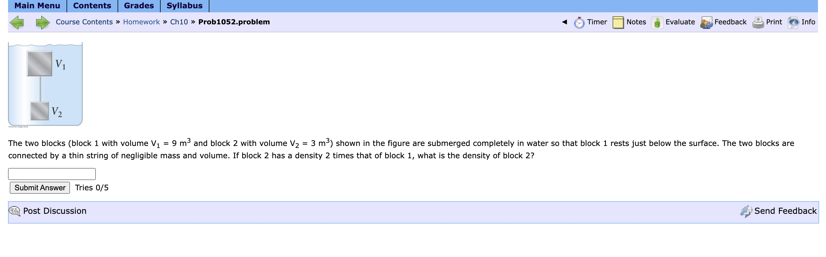 Solved Main Menu Contents Grades Syllabus Course Contents » | Chegg.com