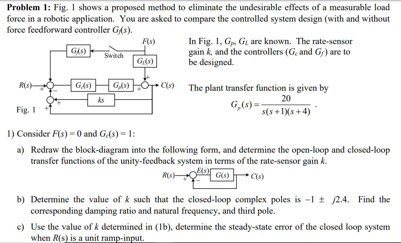 Solved Problem 1: Fig. 1 shows a proposed method to | Chegg.com