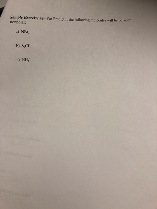 Solved Exercise H3 Name the following compounds: a) NO b) | Chegg.com