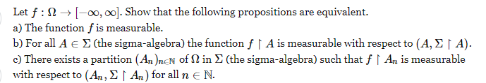 Solved Hola, ya demostré ﻿que a) ﻿implica b) ﻿y que c) | Chegg.com