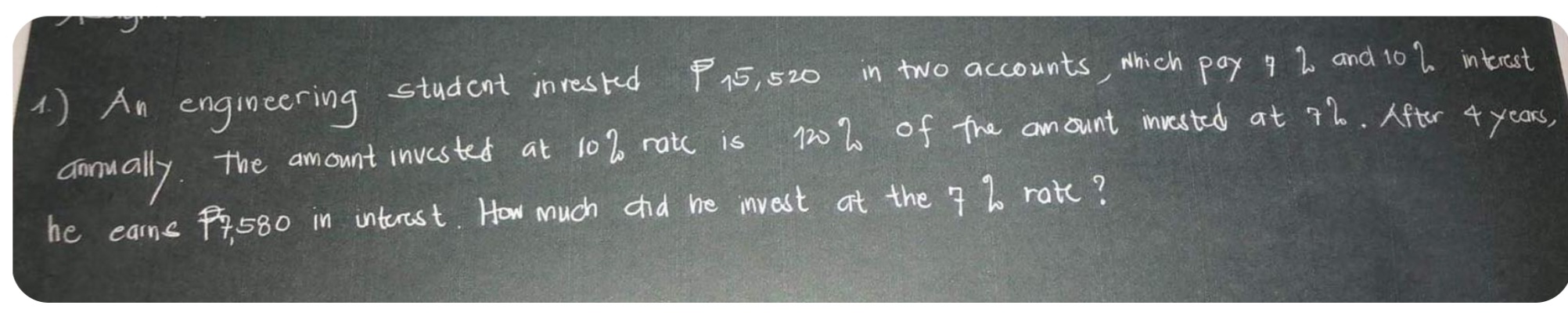 Simple interest - subject Civil engineer | Chegg.com