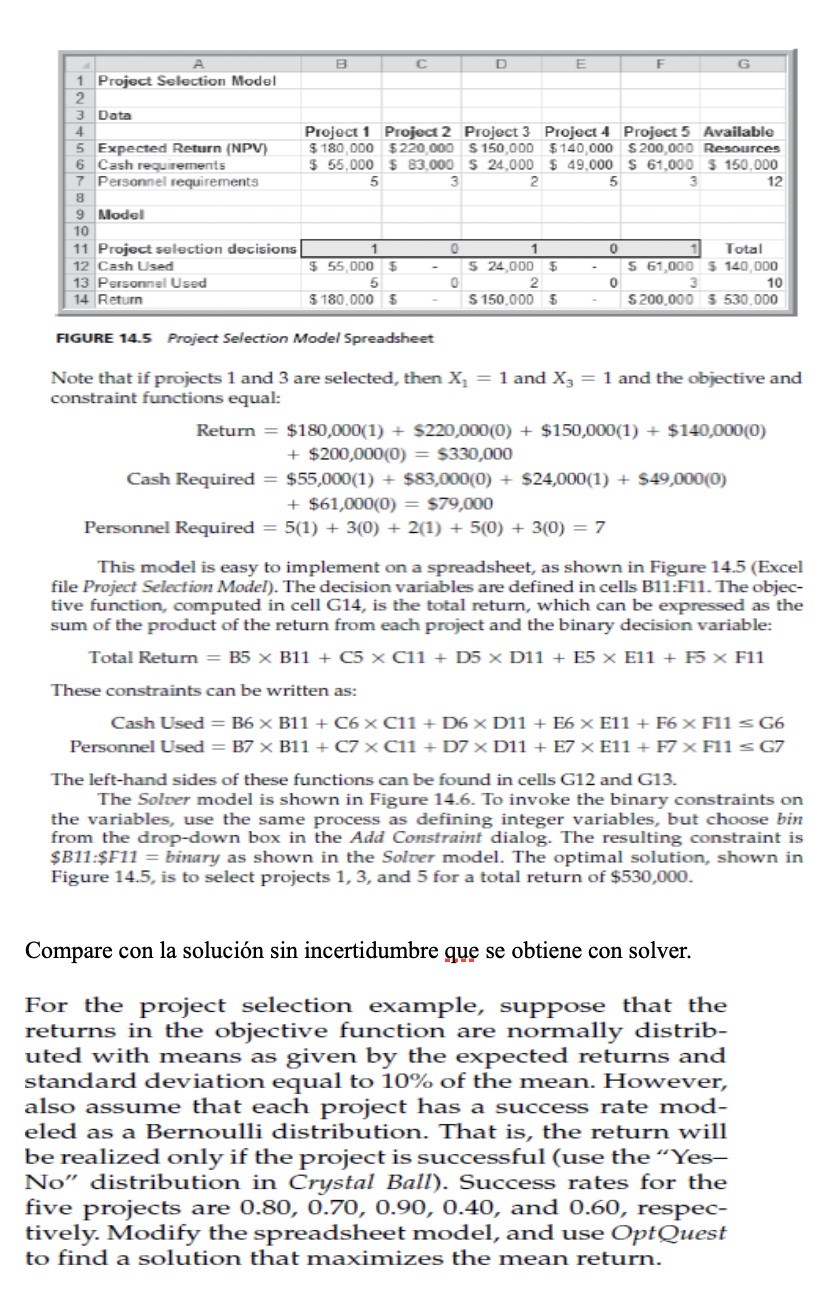 Solved Project Selection Hahn Engineering's research and | Chegg.com