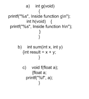 Solved Find the errors in the following program fragments | Chegg.com