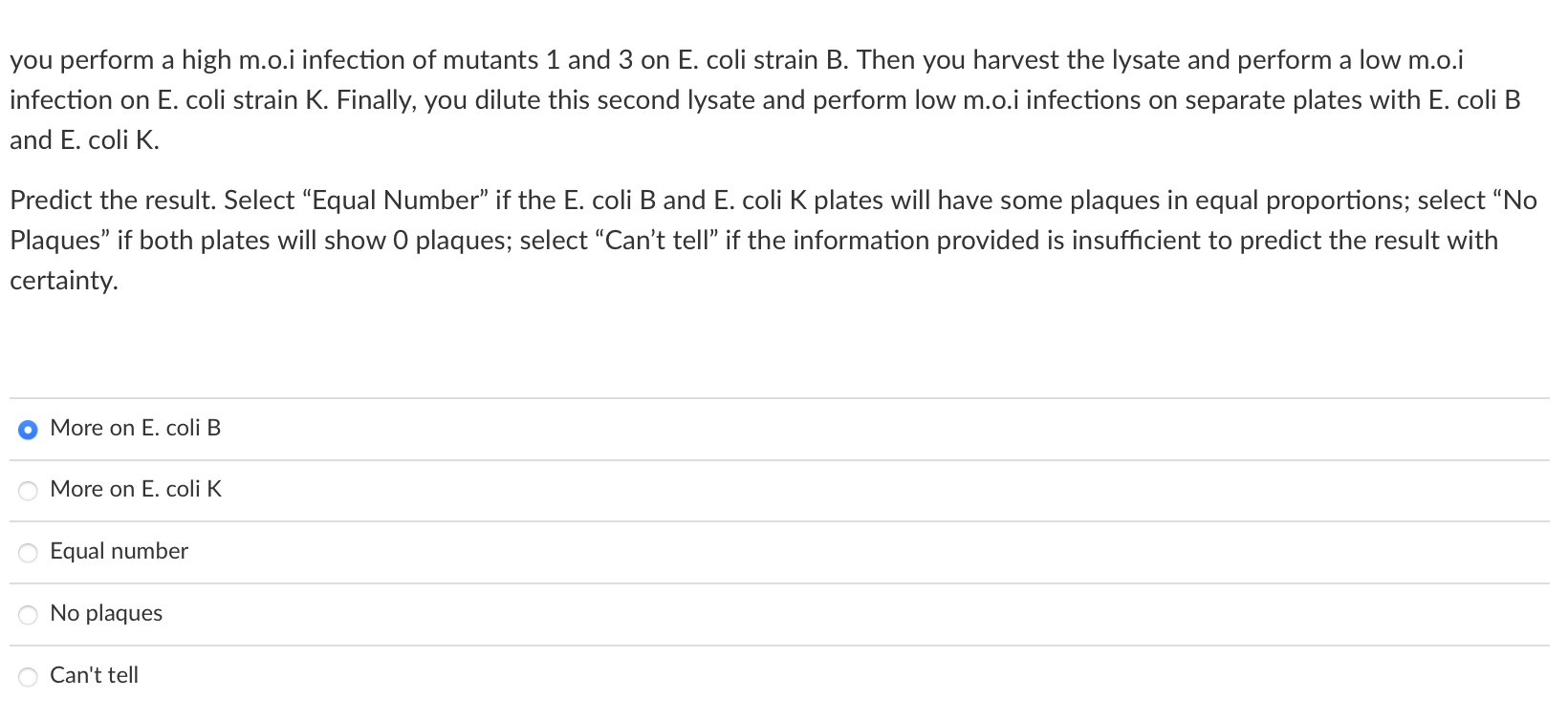 Solved Mutants 1 and 2 are mutations in rIIA: both are point | Chegg.com