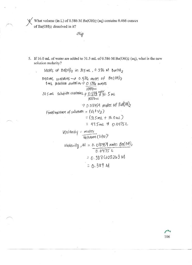 Solved Pre-laboratory Assignment: Titration of Vinegar 1. In | Chegg.com
